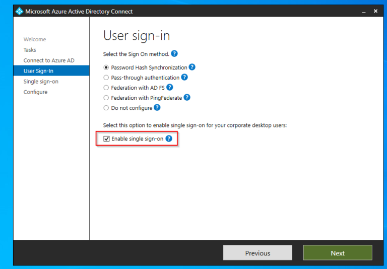 Configure Seamless Sign-On for Microsoft 365 Login with Azure AD ...